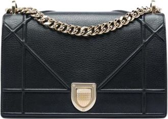 Dior Pre-owned Diorama Umh&auml;ngetasche - - Pre-owned - Damen - Schwarzk - ONE SIZE