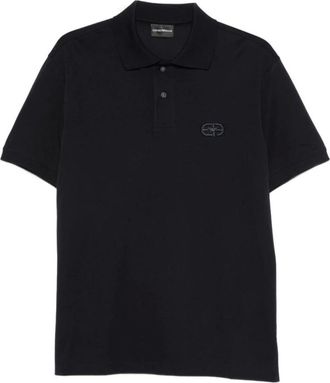 Emporio Armani Homme, Tops, Bleu, Taille: 3XL Logo Polo