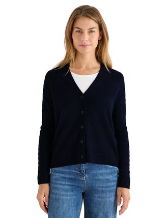 Cecil Damen Cardingan mit Strickdetails