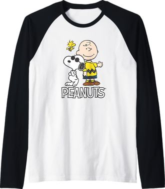 Peanuts Erdn&uuml;sse - Charlie, Snoopy, Woodstock Raglan