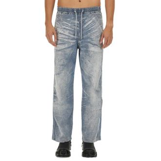 Diesel Relaxed Fit Gerades Jeans - - Jeans - Herren - Blau - W36