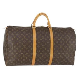 Louis Vuitton Pre-owned Canvas Weekender Reisetasche - - Pre-owned - Damen - Braun - ONE SIZE