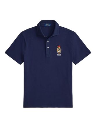 Polo Ralph Lauren polo &agrave; imprim&eacute; ourson - Bleu