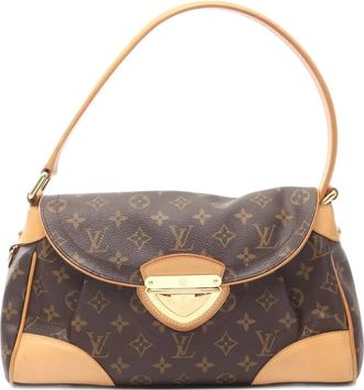 Louis Vuitton sac porté épaule Monogram Beverly MM (2007) - Marron