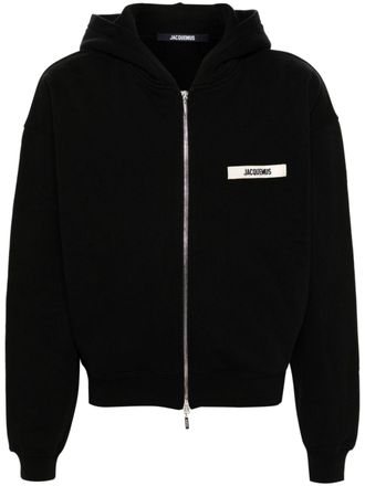 Jacquemus hoodie Le Hoodie Gros Grain - Noir