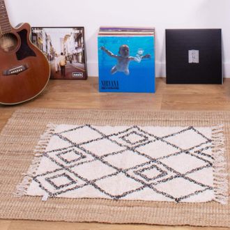 Sass & Belle Berber-Stil Diamonds getufteter Teppich