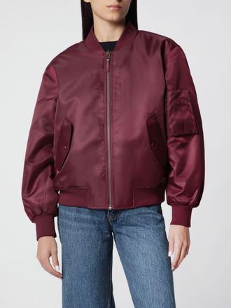 Anine Bing Bomber Leon en polyester &agrave; la coupe d&eacute;contract&eacute;e avec fermeture zipp&eacute;e