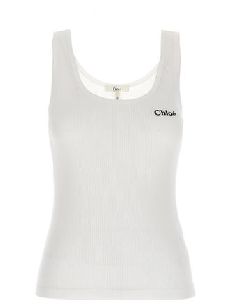 Chlo&eacute; Haut de broderie chlo&eacute; logo