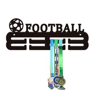 Generico Troph&auml;enregal | Wandhalter mit Haken | H&auml;ngedisplay f&uuml;r Laufpreise - f&uuml;r Fu&szlig;ball, Herausforderung, L&auml;ufer, Rennen, Baseball, Softball, Gymnastik