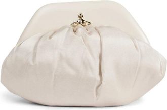Vivienne Westwood Femme, Sacs, Blanc, Taille: ONE Size Brooke Clutch