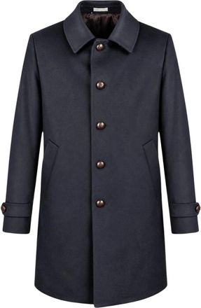 Breras Milano Einknopfmantel - - Coats - Herren - Blau - 4XL