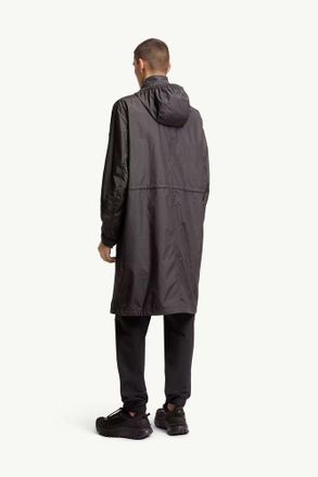Moncler Lightweight Technical Nylon Raincoat - Black
