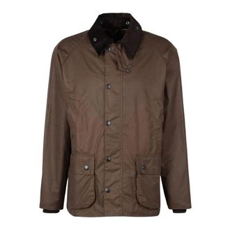 Barbour Veste Classic Bedale Wax&eacute;e - Homme - Vestes - Brun - Taille: XS