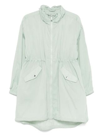 Add manteau à logo brodé - Vert