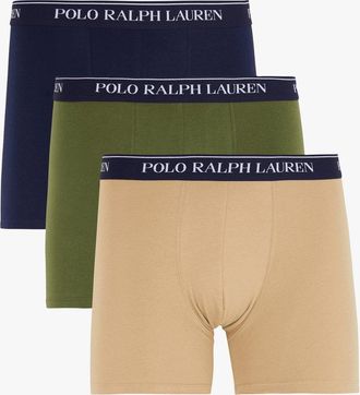 Polo Ralph Lauren Lot de trois boxer en coton