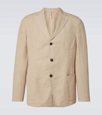 Slowear Blazer en lin et coton