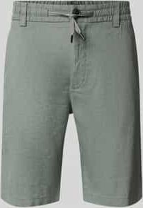 Boss Orange by Hugo Boss Tapered Chinoshorts aus Leinen-Mix Modell DS_3S