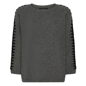 Elena Miro Damen, Strickwaren, Grau, SGr&ouml;&szlig;e