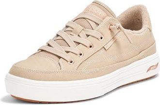 Skechers Arcade Meet Ya There Baskets pour Femme Arch Fit, Taupe, 40 EU