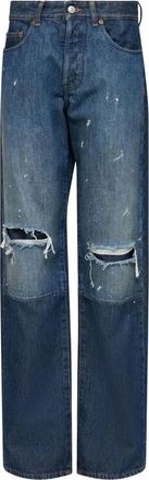 Maison Margiela Femme, Jeans, Bleu, Taille: W27 Jeans droits