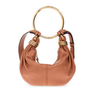 Chlo&eacute; Armband Mini Hobo Tasche - - Bags - Damen - Orange - ONE SIZE