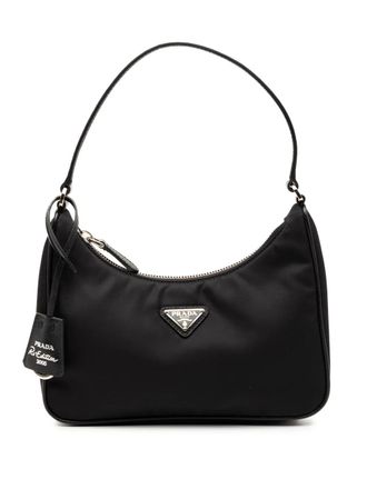 Prada mini sac port&eacute; &eacute;paule Re Nylon Re Edition 2005 (2019-2025) - Noir