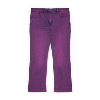 Fiorella Rubino Damen, Jeans, Lila, 2XLGr&ouml;&szlig;e