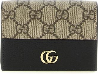 Gucci GG Marmont Geldb&ouml;rse mit ikonischem Monogramm - - Accessories - Damen - Mehrfarbig - ONE SIZE