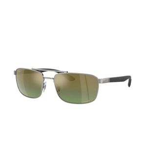 Ray-Ban unisex, Accessoires, Gris, Taille: 60 MM Lunettes Authentiques Rb3737Ch, Qualité Premium