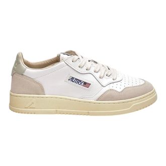 Autry Medalist Low - Homme - Chaussures - Beige - Taille: 44 EU