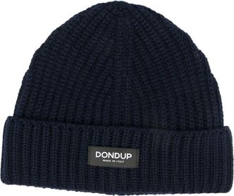 Dondup Homme, Accessoires, Bleu, Taille: ONE Size Bonnet Dondup