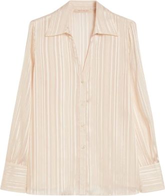 Pennyblack Femme, Blouses et Chemises, Blanc, Taille: 42 FR Fluid V-neck Shirt