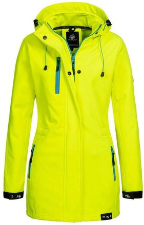 Rock Creek Softshelljacke Damen Softshellmantel Wanderjacke D-423