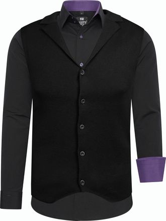 Rusty Neal Hemd mit Weste 2-teilig