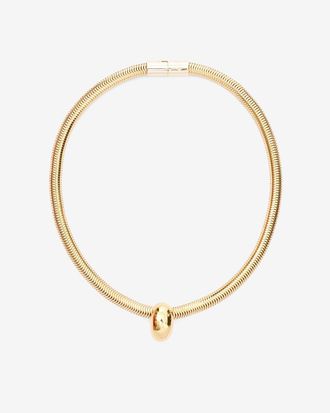 Isabel Marant Ras Du Cou Shiny Crescent - Femme - Dor&eacute; - - Isabel Marant