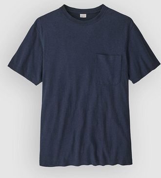 Patagonia Trail Harbor Pocket T-Shirt new navy