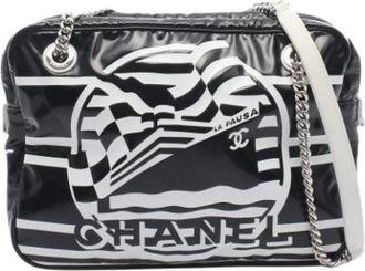Chanel Sac port&eacute; &eacute;paule Pre-owned - Femme - Pre-owned - Noir - Taille: ONE Size