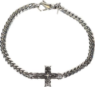 Emanuele Bicocchi Notre Dame Cross Chain Bracelet