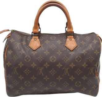 Louis Vuitton Sac &agrave; main en toile Monogram Pre-owned - Femme - Pre-owned - Brun - Taille: ONE Size