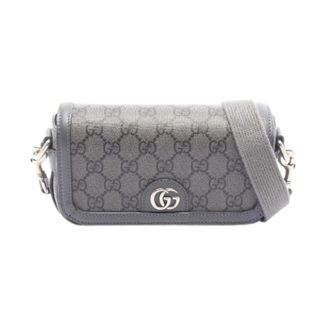 Gucci Pre-owned Ophidia GG Supreme Coated Canvas Shoulder Bag - - Pre-owned - Damen - Grau - ONE SIZE