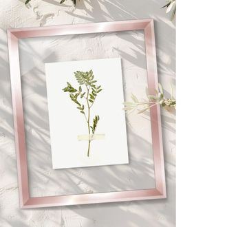 Bildershop-24 Doppelglas-Bilderrahmen (PRIO) 40X40cm Rosegold