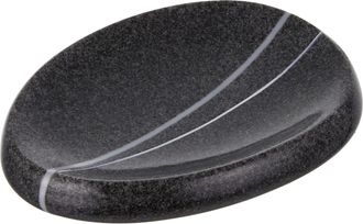 Kleine Wolke Seifenschale Stones Dunkelgrau