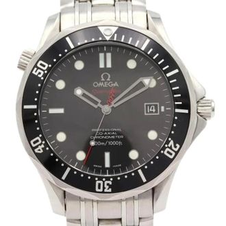 Omega Pre-owned Seamaster Diver 300M 41mm - Homme - Pre-owned - Noir - Taille: ONE Size