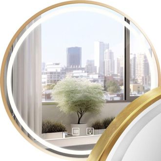 Rea Rea Spiegel Led P11397 Mmj 80cm Rose Gold