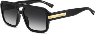 Dsquared2 Homme, Accessoires, Noir, Taille: 57 MM Lunettes de soleil