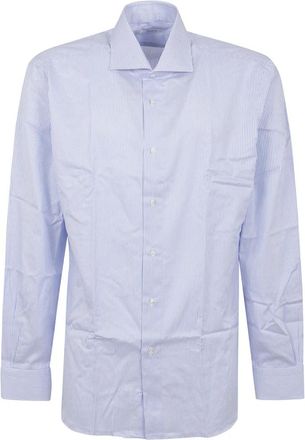 Buonamassa Homme, Chemises, Bleu, Taille: 6XL Chemise en coton