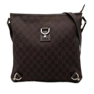 Gucci Pre-owned Denim Crossbody Bag - - Pre-owned - Damen - Braun - ONE SIZE