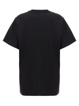 Max Mara Womens Black Cotton T-Shirt