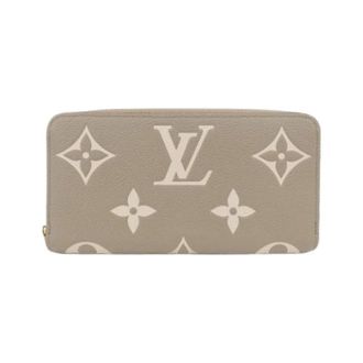 Louis Vuitton Pre-owned Portefeuille long (bi-fold) - Femme - Pre-owned - Beige - Taille: ONE Size