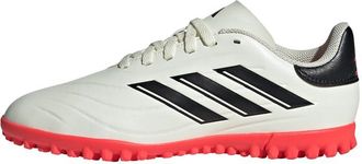 adidas Unisex Kinder Copa Pure II Club Flexible Ground Boots, Ivory / Core Black / Solar Red, 28 EU